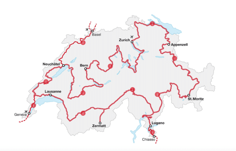 The Grand Tour of Switzerland | 14 day Switzerland itinerary by car ...